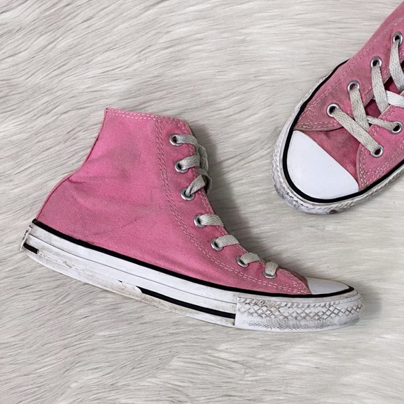 Converse | Shoes | Converse Girl Pink Chuck Taylor All Star Classic ...